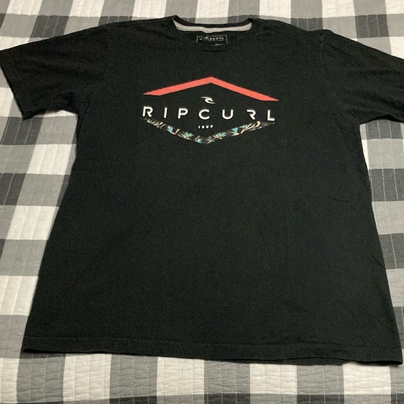 Rip Curl | Shirts | Mens Black Xl Tee Rip Curl | Poshmark